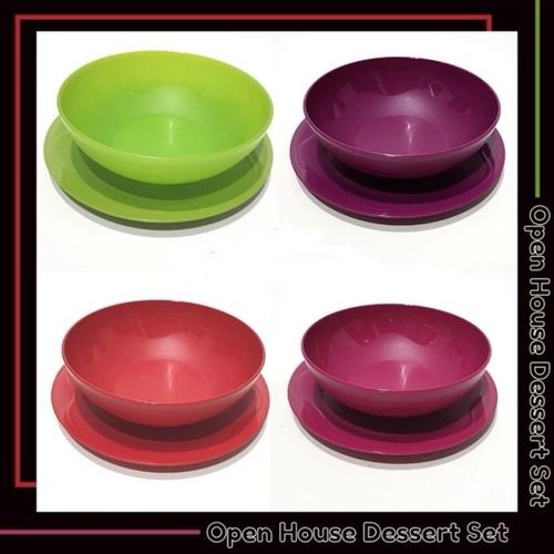 Jual Tupperware Promo Open House Bowl & Oh Plate ( Mangkok ) - 1 set ...