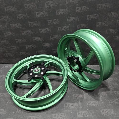 Jual Velg Velek Casting CNC Six Star 14×400 15×300 Honda Forza Hijau ...
