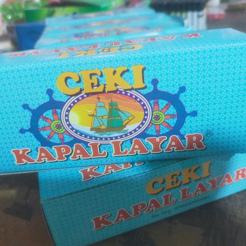 Jual 1box kertas ceki (koa) KAPAL LAYAR isi 10bpcs - Kota Payakumbuh ...