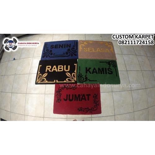 Jual KESET CUSTOM | KESET TULISAN CUSTOM | KESET WARNA Tulisan HARI ...