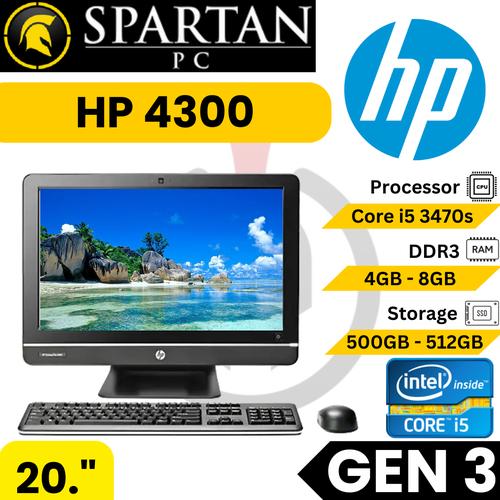 Jual ALL IN ONE HP 4300 | CORE i5 | RAM 4GB | HDD 500GB| AIO - Core i5 ...