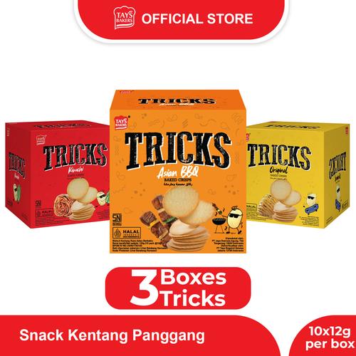 Promo Tricks Snack Kentang Biskuit Isi 3 Box Paket Jajanan Sehat ...