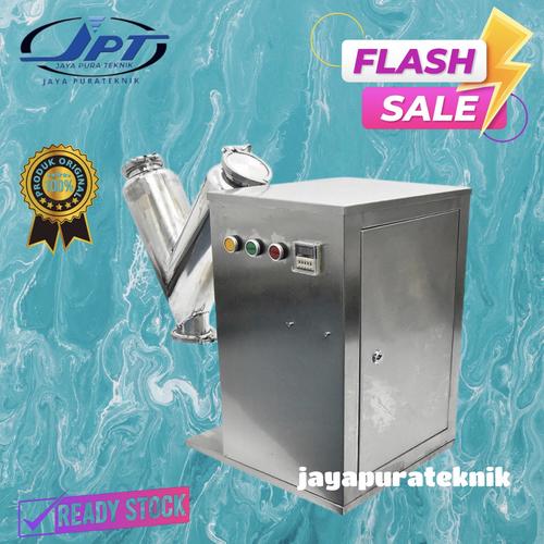 Jual VH-8 Small Dry Powder Mixer Raw Material Mixer Powder 8L barrel ...