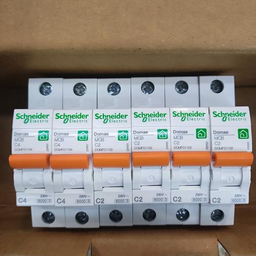Jual Schneider MCB 1P 2A 4A MCB Breaker Domae 1 Phase 2 Ampere / 4 Ampere - - Jakarta Pusat ...