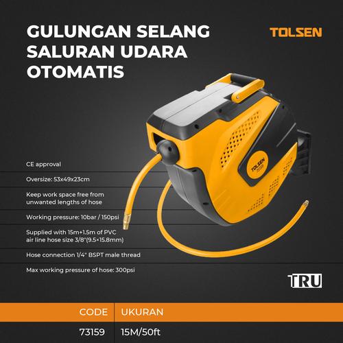 Promo SELANG COMPRESSOR roll gulung otomatis saluran udara AIR HOSE ...