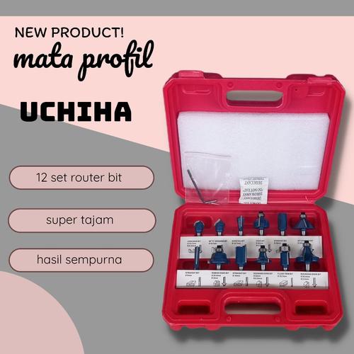 Promo Mata router set mata profil mata trimmer set Router bit 12pcs ...