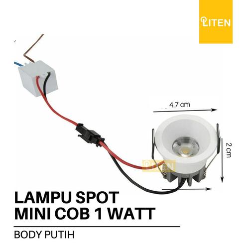 Promo Lampu Downlight Mini LED COB 1W Spot Light Plafon Spotlight Kecil ...