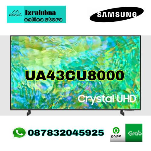 Jual 43CU8000 SAMSUNG SMART TV Crystal UHD 4K 43 INCH UA43CU8000KXXD ...