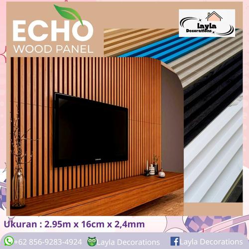 Jual ECHO HIASAN DINDING WPC Wall Panel/Wood Dinding A SERIES - Jakarta ...