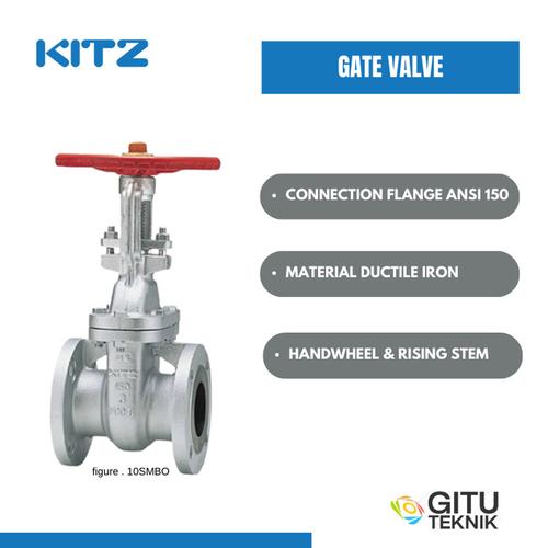 Jual Gate valve 2 - 1/2" inchi / DN65 ANSI 150 Ductile iron / FCDS ...