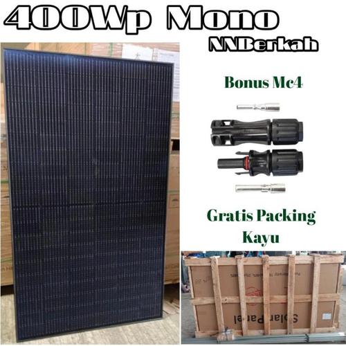 Jual Ready Solar Panel Maysun 400Wp Mono Full Black Solar Cell Panel ...