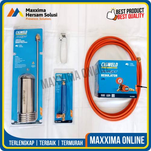 Jual CIGWELD BlueJet XB LPG Expansion Burner 75mm Kit 308421 - Kota ...