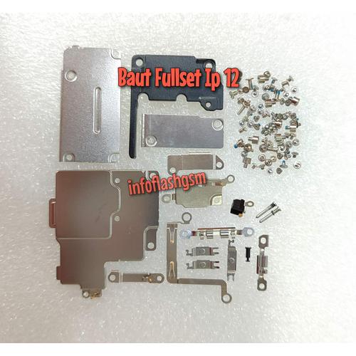 Jual Baut Seng Set Plat Kaleng Bracket Penutup Lcd Batre iPhone 12 Pro ...