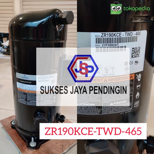 Jual Compressor Copeland ZR190KCE-TWD-465 / Kompresor ZR190KCE-TWD-465 ...