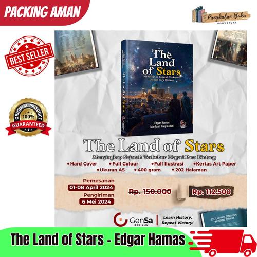 Jual Buku Terbaru THE LAND OF STARS Edgar Hamas GENSA Hard Cover ...