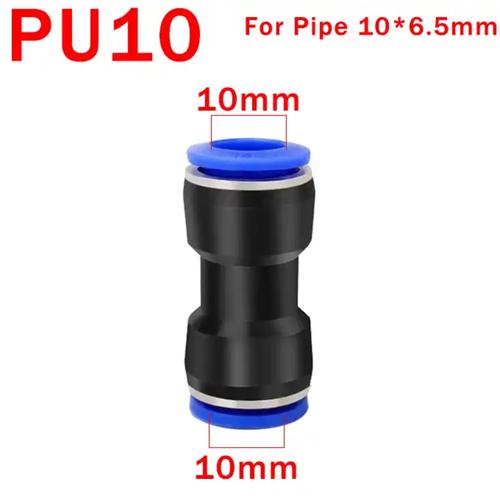 Jual PU 10 Pneumatic Fitting Lurus Joiner 10mm x 10mm - Kota Tangerang ...