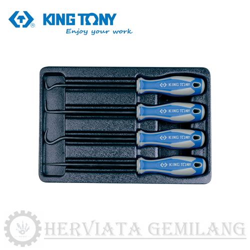 Jual KING TONY 9-30904AY 10" Hook & Pick Set 4 pcs / Obeng Cungkil Kait ...