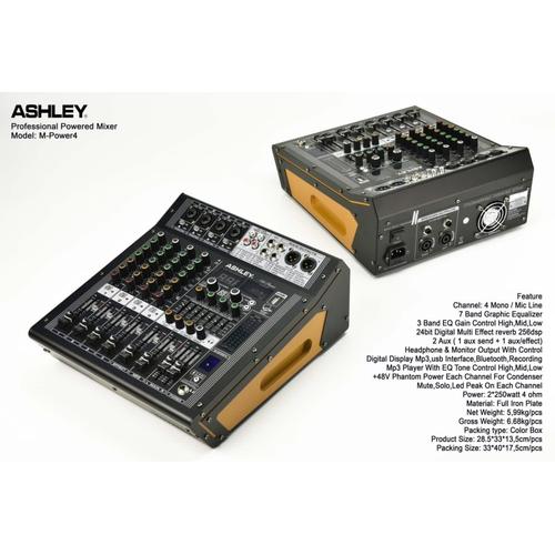 Jual Power mixer ashley mpower 4 power ampli mixer ashley m power4 ...