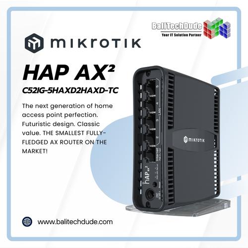 Jual Router Wireless MikroTik C52iG-5HaxD2HaxD-TC (hAP ax2) - Kota ...