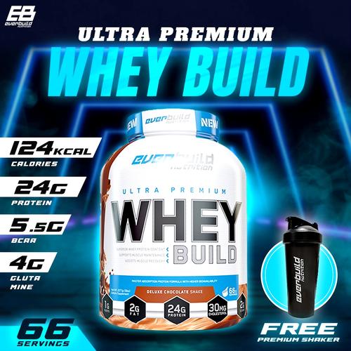 Jual EB EVERBUILD NUTRITION ULTRA PREMIUM WHEY BUILD 5 LBS FREE SHAKER ...