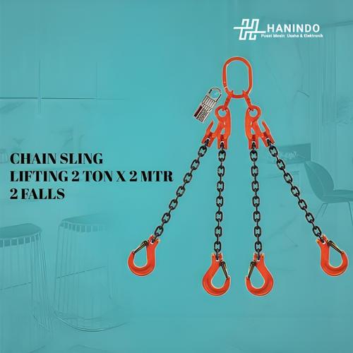 Jual Chain Sling Lifting 2 Ton X 2 Mtr 2 Falls / Rantai Sling ...