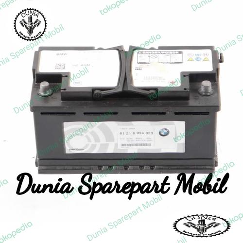 Jual AKI 12V 90Ah 900A (EN) Acu Battery AGM BMW Genuine 61216924023 New ...