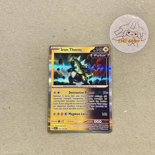 Jual Pokemon TCG Indonesia - Iron Thorns Holo SV5s - Kab. Bandung - EMC ...