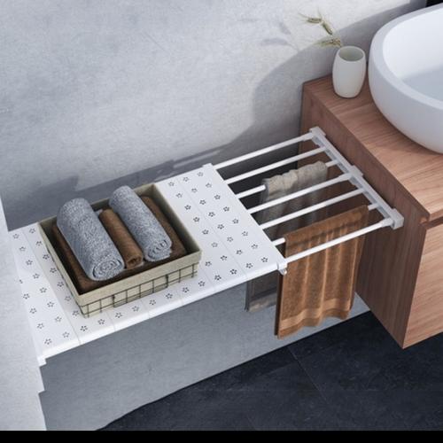 Jual Rak Rack Sekat Lemari Hanger Gantungan Baju Handuk Adjustable ...