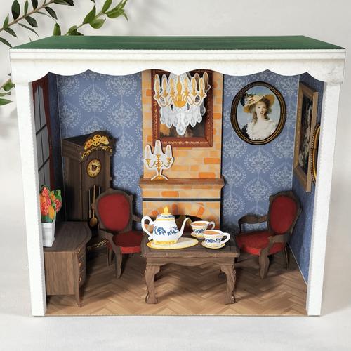 Jual Drawing Room Papercraft Ruang Tamu Paper Craft Kamar Rumah Toko ...
