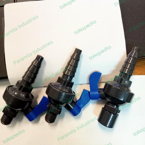 Jual Fitting sampling pipa Pvc ukuran 1/4" inch / Labcock ball valve ...