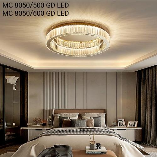 Jual Lampu plafon Kristal LED Dekorasi Kamar Tidur Modern Gold 8050 GD ...
