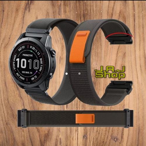 Jual Strap Trail Quick Fit Nylon Loop Easy Garmin Fenix 6x Pro Solar ...