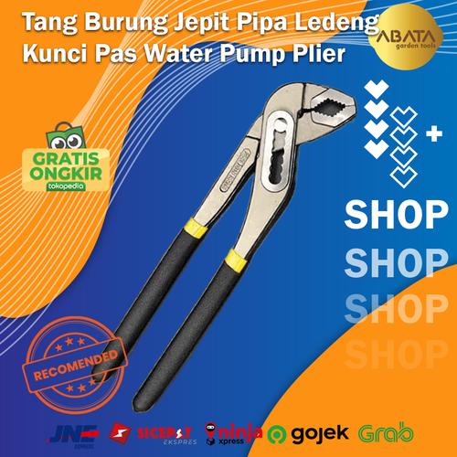 Jual Tang Jepit Pipa Ledeng Kran Tang Burung Kunci Pas Water Pump Plier ...
