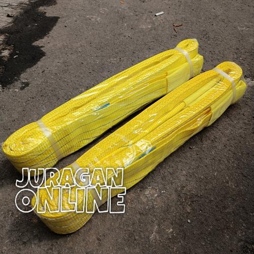 Jual webbing sling 3 ton 4 Meter Tali pengikat Barang 3 Ton 4 Meter ...