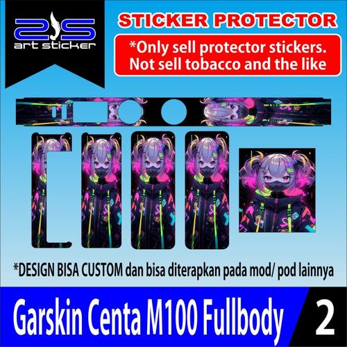 Promo Stiker Garskin Cen trus M100 Fullbody Vinil dan Hologram Cyber ...
