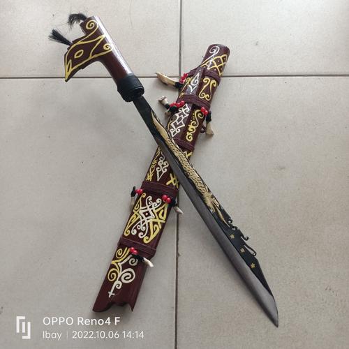 Jual Mandau Dayak Mini - Kab. Banjar - Oleh oleh martapura | Tokopedia