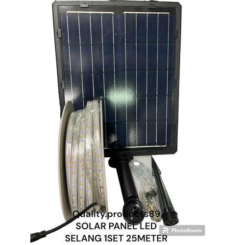 Jual YAMASAKI Led Selang Solar Panel 25METER 1SET PREMIUM QUALITY ...