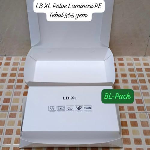 Jual paper lunch box xl jumbo sesuai dengan ukuran XXL Ergopack ...