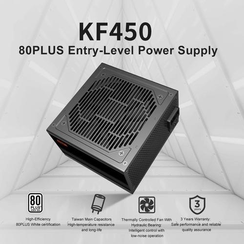 Jual PCCOOLER PSU KF SERIES KF450 KF550 KF650 KF750 80+ White Active PFC OVP FLAT BLACK CABLE ...