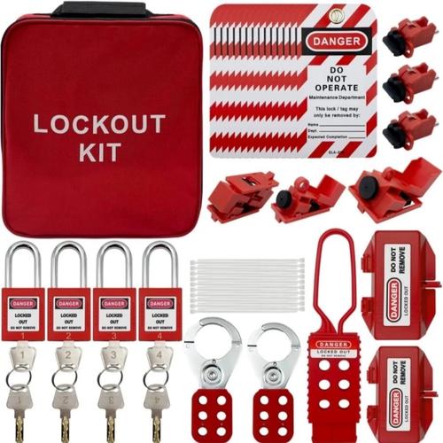 Jual Lockout Tagout Kit Electrical Loto - Clamp-On Circuit Breaker ...