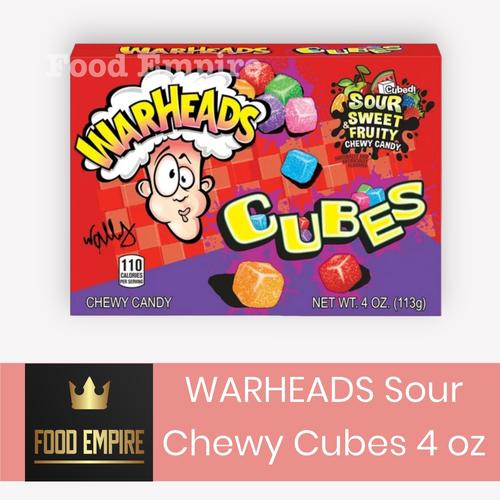 Jual WARHEADS Sour Chewy Cubes 4 oz | Chewy Candy 113 gram - Jakarta ...