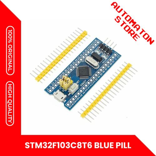 Jual Stm32f103c8t6 Stm32 Blue Pill Stm32f103 Arm Minimum System Development Board Kota