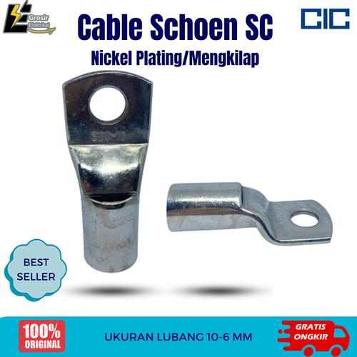 Jual CABLE SCHOEN / SKUN SC 10-6 MM NICKEL PLATING (MENGKILAP) - Skun ...