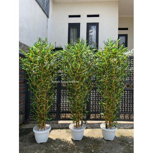Promo Pohon bambu artificial 2 meter pohon bambu plastik dekorasi ...