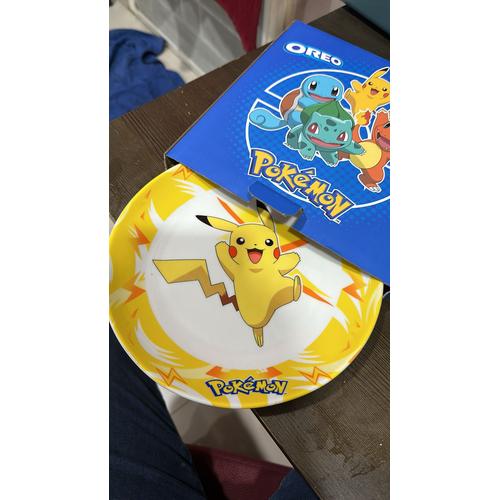 Jual Piring Gelas Pikachu Bulbasaur Squirtle Oreo Pokemon Edition ...
