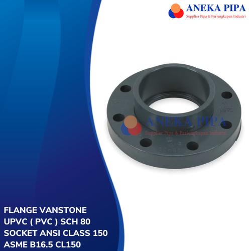 Jual Flange Vanstone UPVC ( PVC ) Sch 80 Size 12 Inch Socket ANSI 150 ...