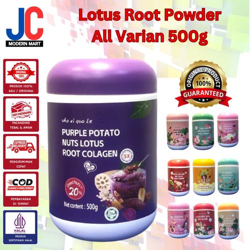 Jual OUFEN - Lotus Root Powder All Varian 500g - Rose 5xCollagen - Kota ...