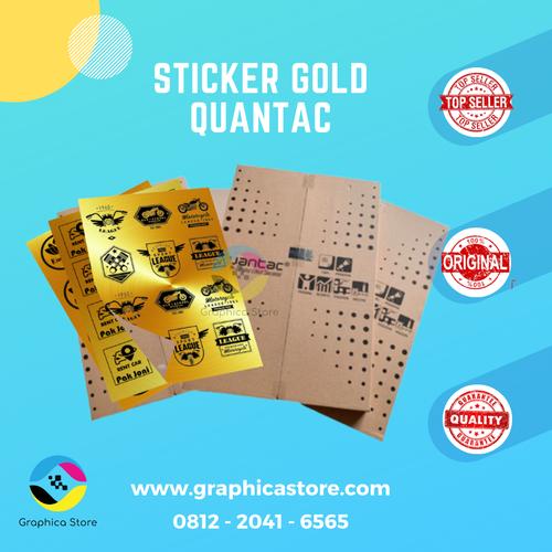 Jual Sticker Vinyl Quantac Gold/Silver - GOLD BRIGHT - Jakarta Pusat ...