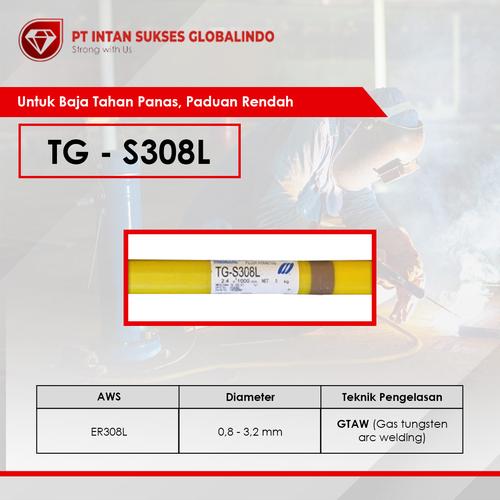 Jual ISG | KOBE STEEL | TG-S308L | TG S308L | PANJANG 1000 M | WELDING | KOBELCO | KAWAT LAS ...