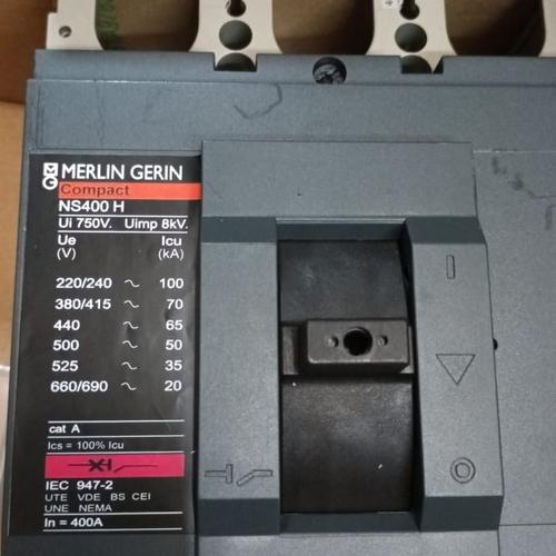 Jual Mccb Merlin Gerin NS400H NS400 H NS 400 3P 400A 70KA - Jakarta ...